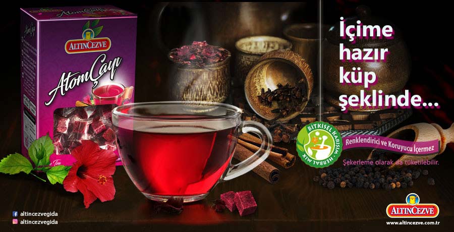 Cube Natural Herbal Atom Tea – Altıncezve Gıda San